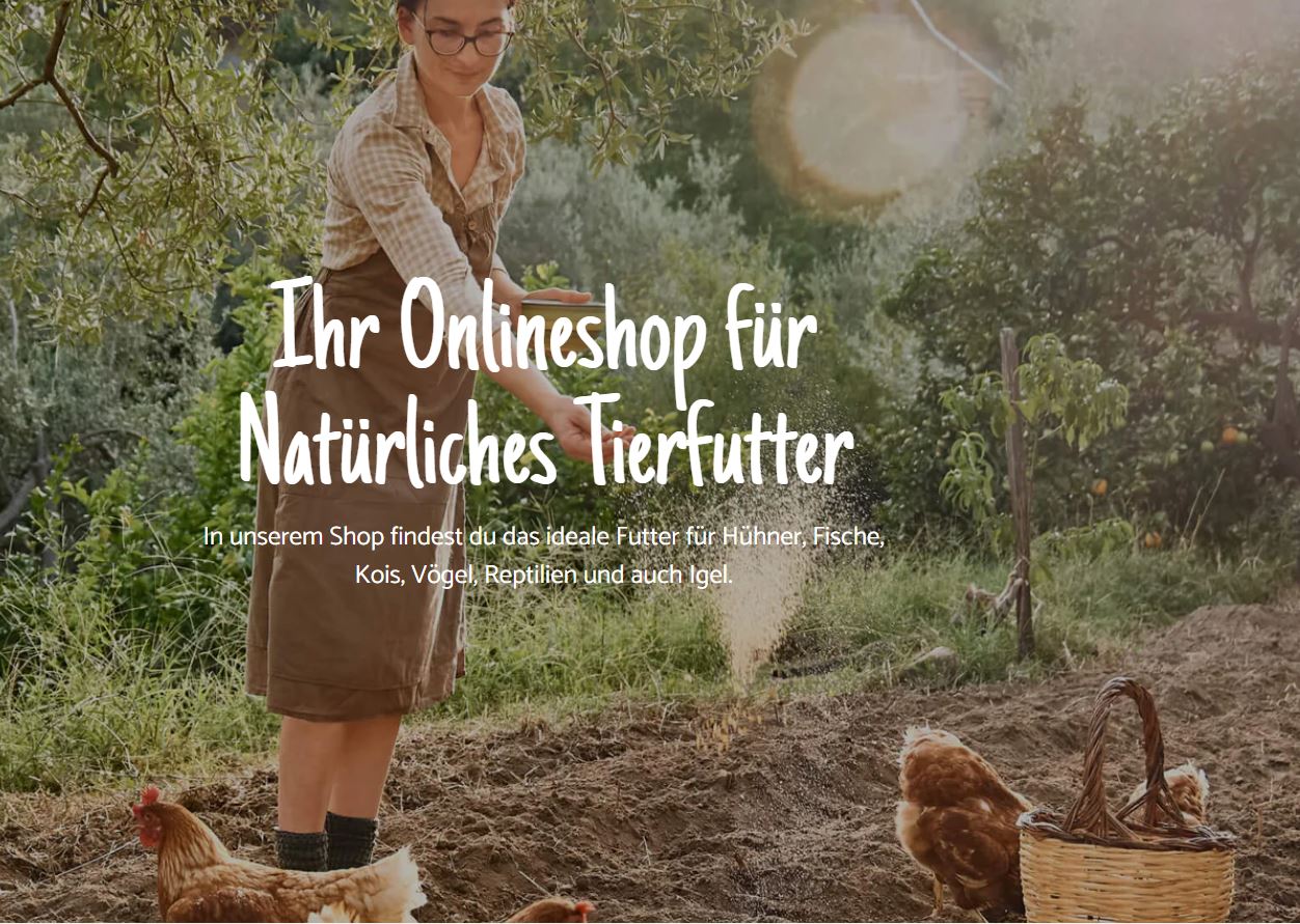 Tierfutter online kaufen | 100 % Naturprodukt frei von Zusatzstoffen ...